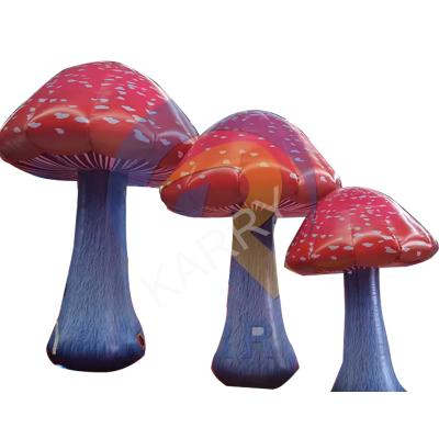 China LED Light Fun Mushroom for Festivals and Ceremonies 5m or Customized Size PVC Material for sale