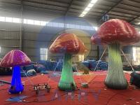 China LED Light Fun Mushroom for Festivals and Ceremonies 5m or Customized Size PVC Material for sale