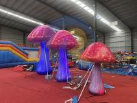 China LED Light Fun Mushroom for Festivals and Ceremonies 5m or Customized Size PVC Material for sale