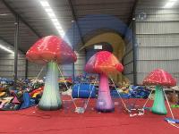 China LED Light Fun Mushroom for Festivals and Ceremonies 5m or Customized Size PVC Material for sale