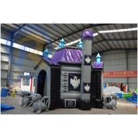 China EN14960 Certified Inflatable Halloween Skull Arch Customized Haunted House Decoration for sale