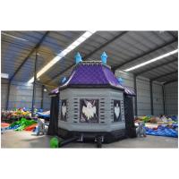 China EN14960 Certified Inflatable Halloween Skull Arch Customized Haunted House Decoration for sale