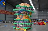 China Customized Inflatable Advertising Hamburger Model for Food Kiosk Directly Offered for sale
