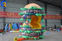China Customized Inflatable Advertising Hamburger Model for Food Kiosk Directly Offered for sale