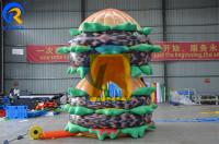 China Customized Inflatable Advertising Hamburger Model for Food Kiosk Directly Offered for sale
