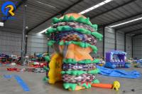 China Customized Inflatable Advertising Hamburger Model for Food Kiosk Directly Offered for sale