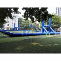 China Portable Outdoor Inflatable Rugby Field Game for Kids and Adults Age Range 14 Years up for sale