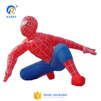 China Christmas Inflatable Spiderman Durable 0.55mm PVC Tarpaulin Perfect for 14 Years Old for sale
