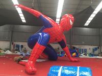 China Christmas Inflatable Spiderman Durable 0.55mm PVC Tarpaulin Perfect for 14 Years Old for sale