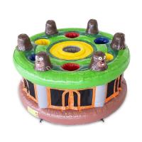 China CE Certificate Commercial Inflatable Whack a Mole Game 4.5m for Interactive Sport Games for sale