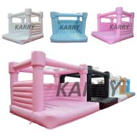China Hot Popular Toddler White Bounce House with Slide and Ball Pit Pool Customize Accepted for sale