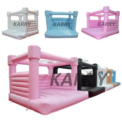China Hot Popular Toddler White Bounce House with Slide and Ball Pit Pool Customize Accepted for sale