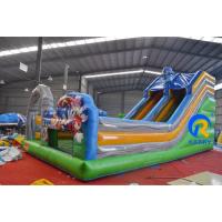 China Karry Inflatable Fun City Unisex Blue Playground for Children in Giant Inflatable Park for sale