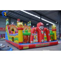 China OEM Accepted Children's Inflatable Bounce House with Slide and Water Park Trampoline for sale