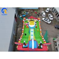 China Robot Theme Inflatable Water Park with Inflatable Obstacle Unisex PVC Tarpaulin for sale