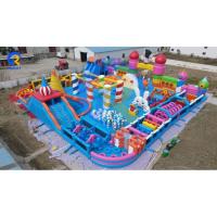China Outdoor Inflatable Amusement Park for Children Commercial PVC Tarpaulin Obstacle Course for sale