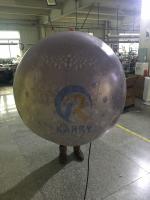 China Digital Printing Inflatable Moon Model With Led Light For Events Customized Color for sale