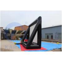 China Outdoor Inflatable Projector Screen Air Sealed Double-Sided Projection for Gatherings for sale