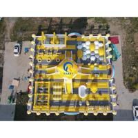 China PVC Tarpaulin Custom World's Largest Inflatable Theme Park for Unisex Kids Bounce House for sale
