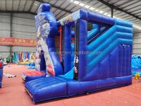 China Unisex Features Customized Sonic Bounce House Inflatable Combo Slide for Party Rentals for sale