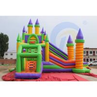 China Giant PVC Tarpaulin Inflatable Jumping Castle Adult Bounce House For Outdoor Playground for sale