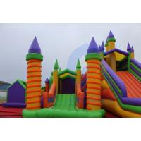 China Giant PVC Tarpaulin Inflatable Jumping Castle Adult Bounce House For Outdoor Playground for sale