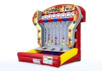 China Colorful Inflatable Connect 4 in a Row Target Shooting Game for Commercial Challenges for sale