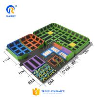 China CE Certified Large Rectangular Inflatable Amusement Park for Indoor Fun and Exercise for sale