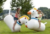 China Interactive Sport Games Inflatable Derby Race Horse for Kids and Adults Materia PVC for sale