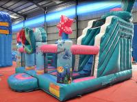 China Accessories Included Blower Repair Kits Package Bag Mermaid Theme Bounce House Rental for sale