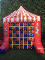 China PORTABLE Interactive Sport Games Colorful Carnival Game Tic Tac Toe Wall and Connect 4 for sale