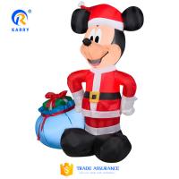 China Christmas Advertising Decoration featuring Spiderman Design and Red/White Color Scheme for sale