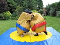 China CE Blower Repair Accessories Included Colorful Sumo Wrestling Suit for Kids and Adults for sale