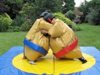 China CE Blower Repair Accessories Included Colorful Sumo Wrestling Suit for Kids and Adults for sale