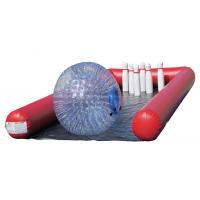 China Customized Inflatable Bowling Pin and Ball Game for Team Building Party Entertainment for sale