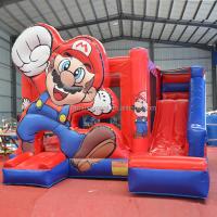 China Customize Accepted Red Inflatable Castle Playground for Kids Bounce Jumping House for sale