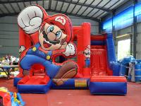 China Customize Accepted Red Inflatable Castle Playground for Kids Bounce Jumping House for sale