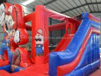 China Customize Accepted Red Inflatable Castle Playground for Kids Bounce Jumping House for sale