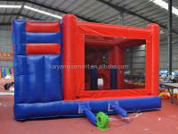 China Customize Accepted Red Inflatable Castle Playground for Kids Bounce Jumping House for sale
