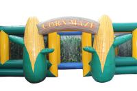 China Custom Inflatable Laser Tag Maze for Unisex Corn Labyrinth Challenge Obstacle Course for sale