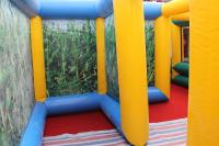 China Custom Inflatable Laser Tag Maze for Unisex Corn Labyrinth Challenge Obstacle Course for sale