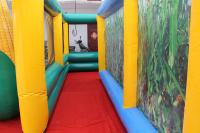 China Custom Inflatable Laser Tag Maze for Unisex Corn Labyrinth Challenge Obstacle Course for sale