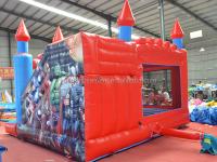China Children's Outdoor or Indoor Fun Inflatable A-vengers Castle Bouncing Jumping Castle for sale