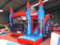 China Children's Outdoor or Indoor Fun Inflatable A-vengers Castle Bouncing Jumping Castle for sale