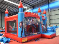China Children's Outdoor or Indoor Fun Inflatable A-vengers Castle Bouncing Jumping Castle for sale