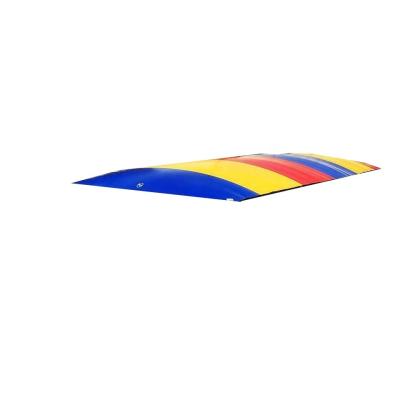 China PVC Inflatable Jump Pillow Outdoor Kangaroo Jumper Inflatable White Jumping Clouds for sale
