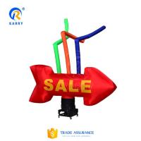 China 6m Inflatable Chef Sky Dancing Air Tube Dancer Man Waving Model for Outdoor Advertising for sale