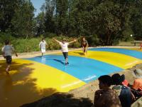 China Customized Kids Inflatable Kangaroo Jumper with EN14960 Certification and PVC Material for sale