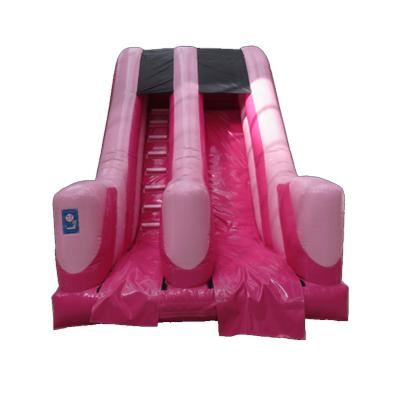 China Commercial Rental PVC Small Pink Inflatable Slide with CE/EN71/EN14960 Certification for sale