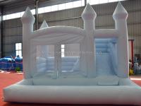 China Customized Color Portable Wedding Party Bounce House Combo Slide and Ball Pit for Kids for sale